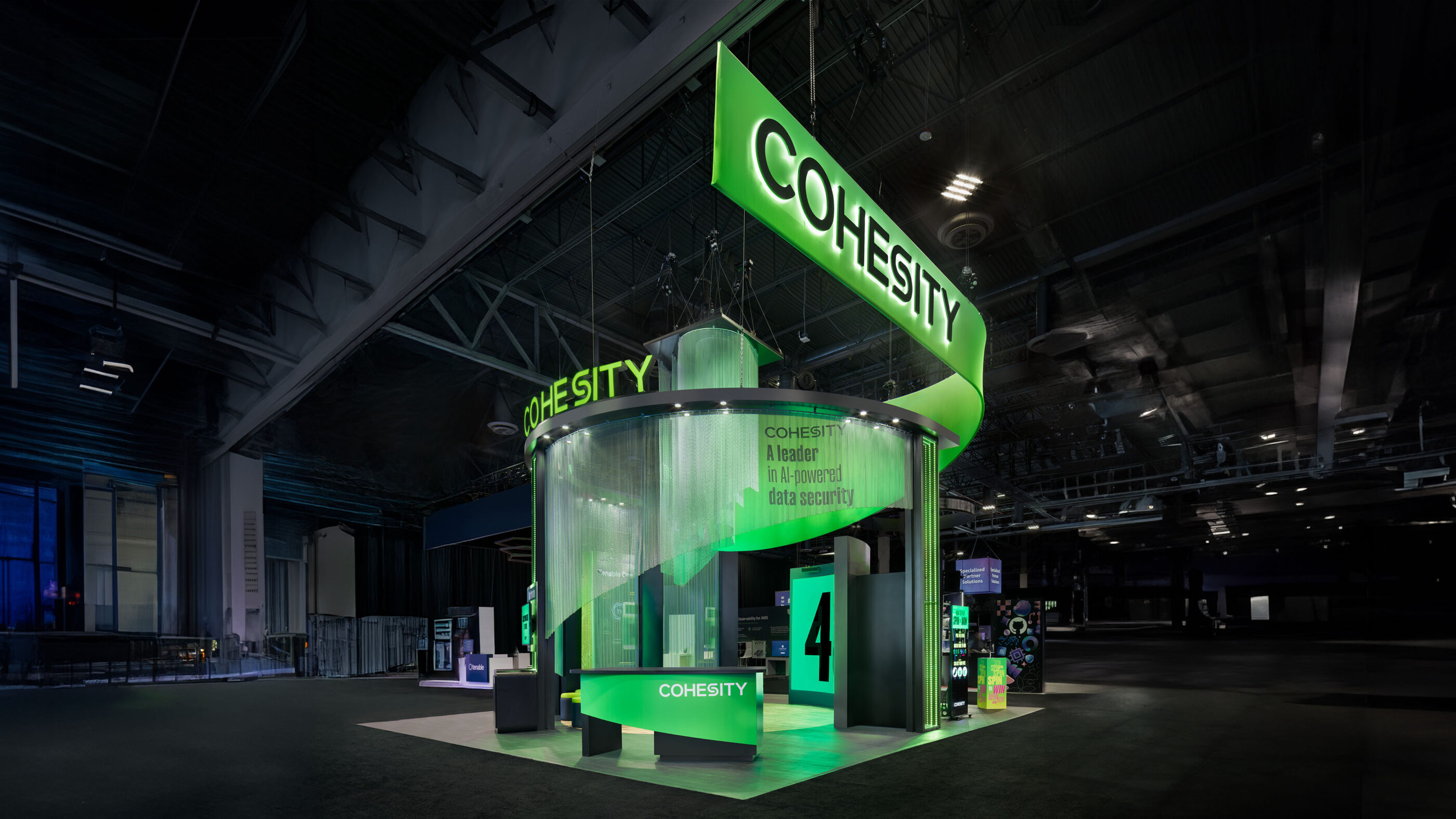 Cohesity - 3D Exhibits